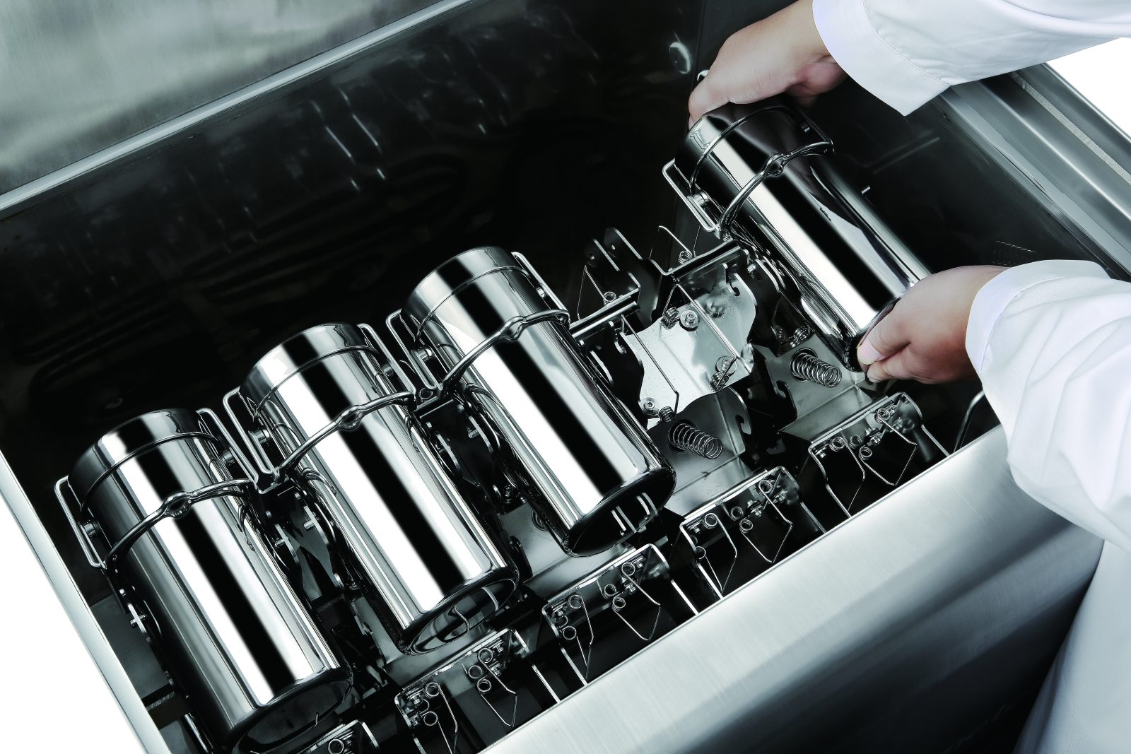 Launder-Ometer | Colorfastness to… | Optimus Instruments | Rycobel